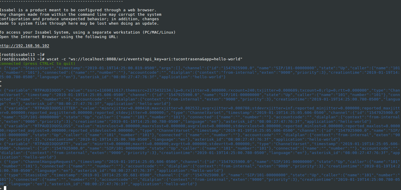 Asterisk Rest Interface (ARI) en Issabel – Juan Oliva