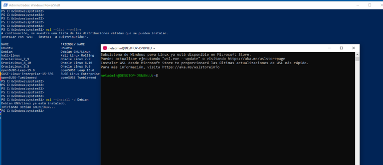 WSL – Subsistema de Windows para Linux – Juan Oliva